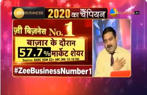 Zee Business 2020 Champion! Anil Singhvi starts new trend, channel ...