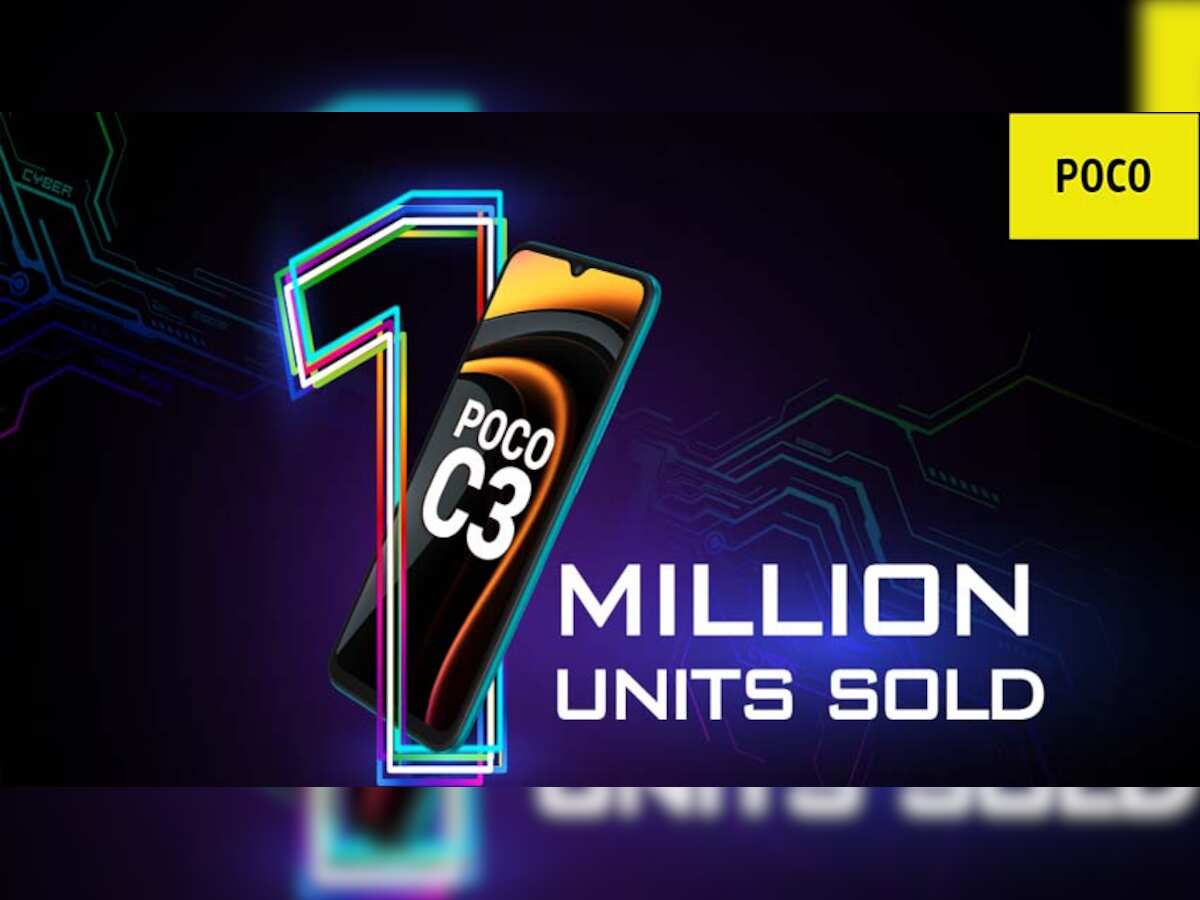 Over 1 million units of Poco C3 sold in India | Huge discount offer ...