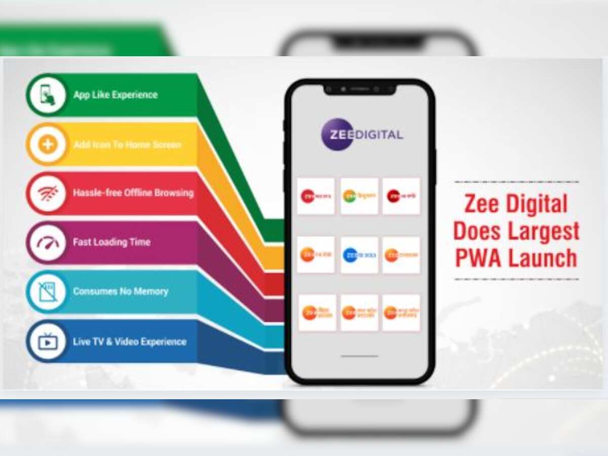 Zee Digital launches Progressive Web Apps for 13 brands targeting 200% ...