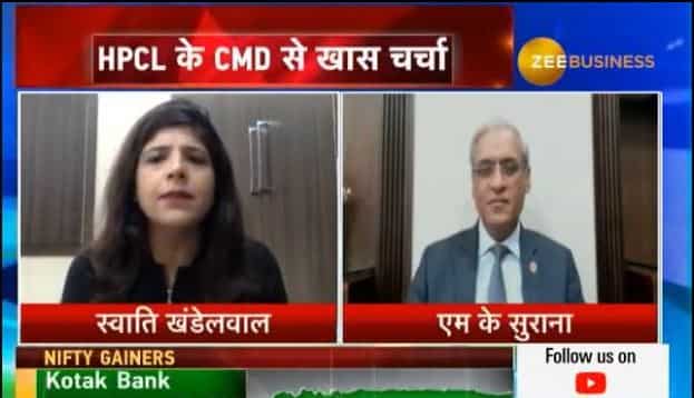HPCL has a CapEx plan of Rs 14,500 crore for FY22: MK Surana, CMD, HPCL ...