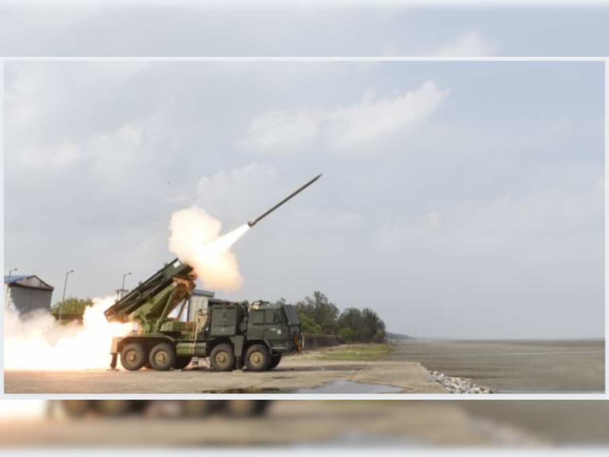 Proud moment: HOME-MADE! DRDO successfully test fires 25 Pinaka rockets ...