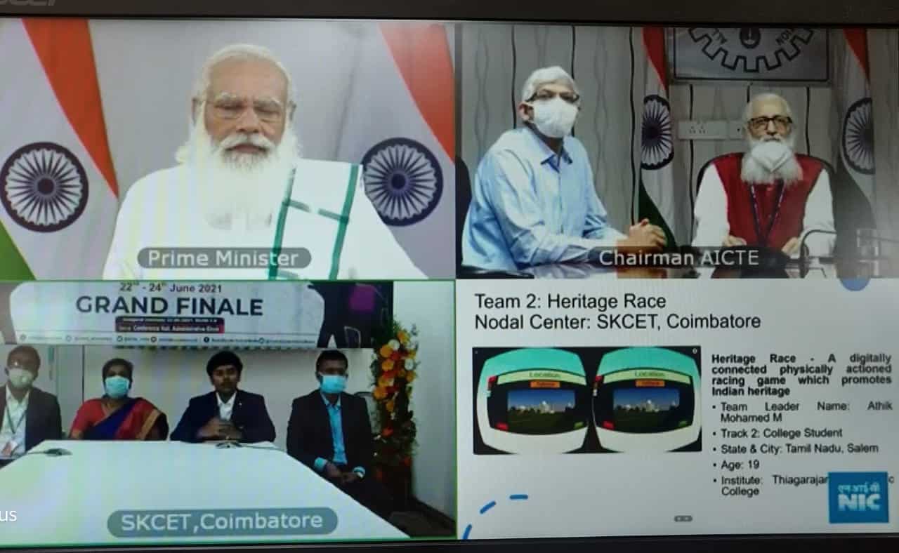 How the young impressed PM Narendra Modi with 'Heritage Race' VR game ...