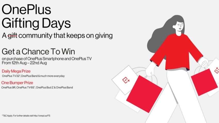 OnePlus Gifting Days: HOW to WIN FREE 32-inch OnePlus TV, OnePlus Band ...