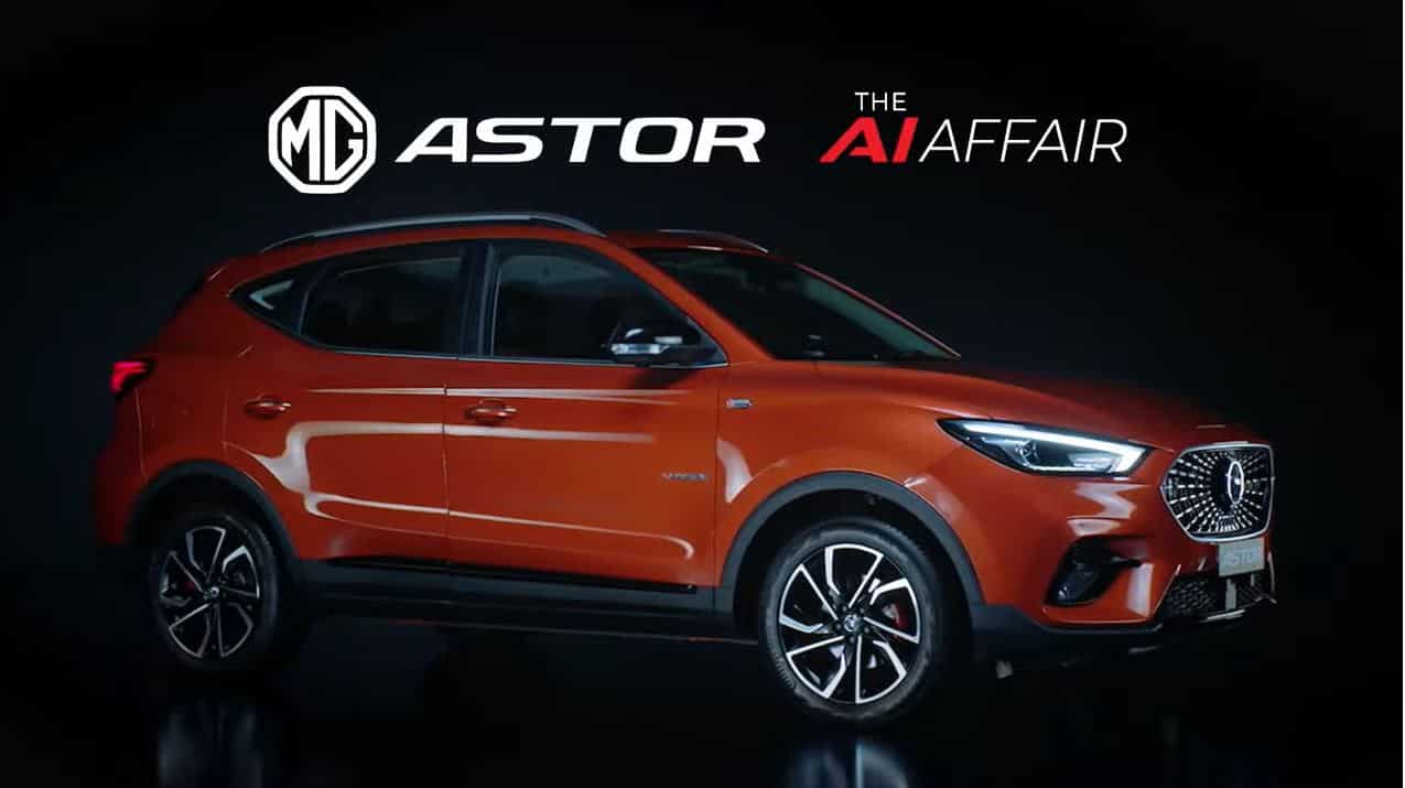 First Car with AI Inside! MG Motor India UNVEILS Astor SUV TODAY; Check ...