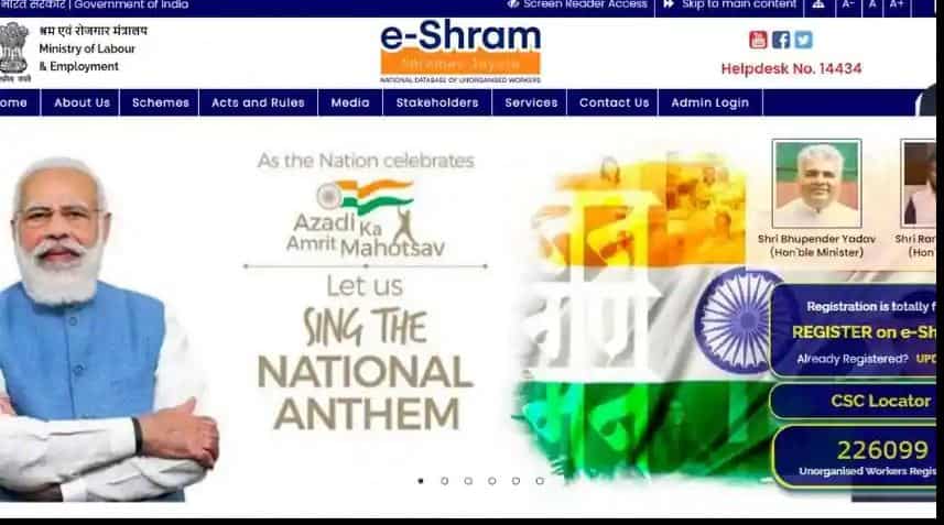 e-Shram Card Registration: How PMSBY is associated with eSHRAM? Find it ...