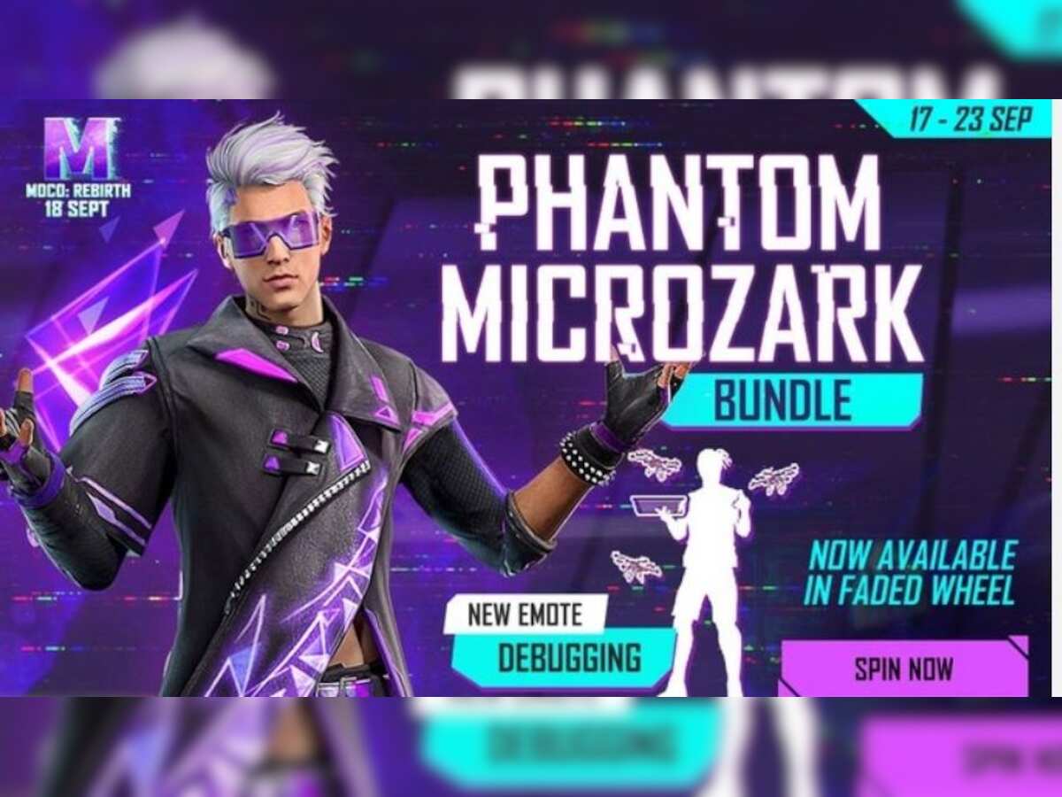 Garena Free Fire latest update: Here's how to get Phantom Microzark ...
