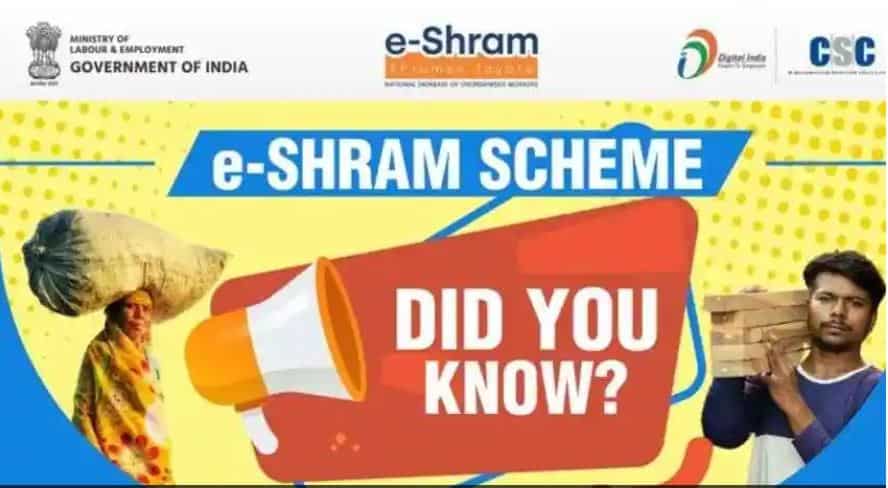 Over 5 cr unorganised workers registered on e-Shram portal in 2 months ...