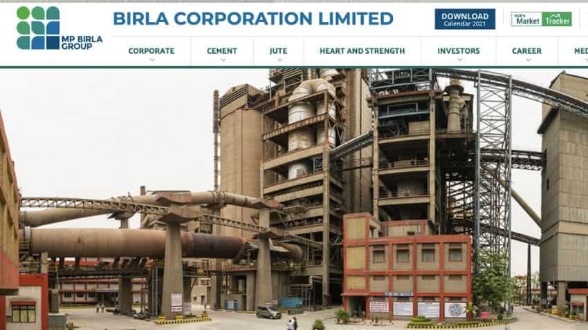 Birla Corporation Q2FY22 Results: Net dips 48.5% at Rs 86 crore | Zee ...