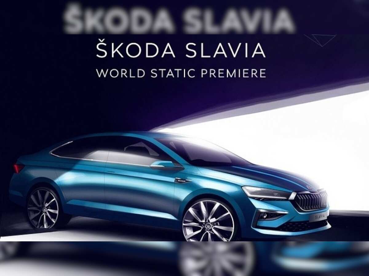 ŠKODA SLAVIA Launch: World Static Premier of new premium mid-size sedan ...