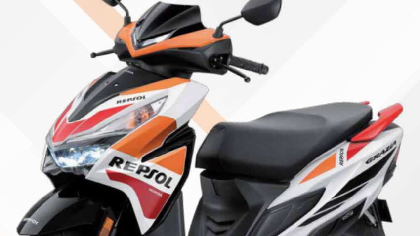 HMSI launches Grazia125 Repsol Honda Team Edition at Rs 87,138 | Zee ... HMSI launches Grazia125 Repsol Honda Team Edition at Rs 87,138 | Zee ...