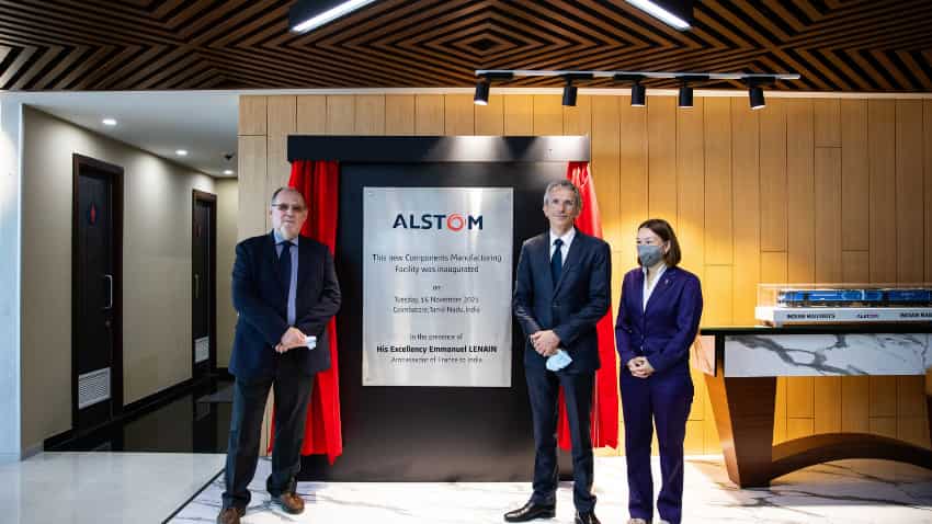 Alstom inaugurates new components manufacturing facility in Coimbatore