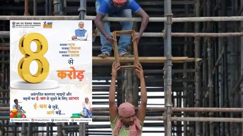 e-Shram Registration: 8 crore workers registered on e-Shram portal ...