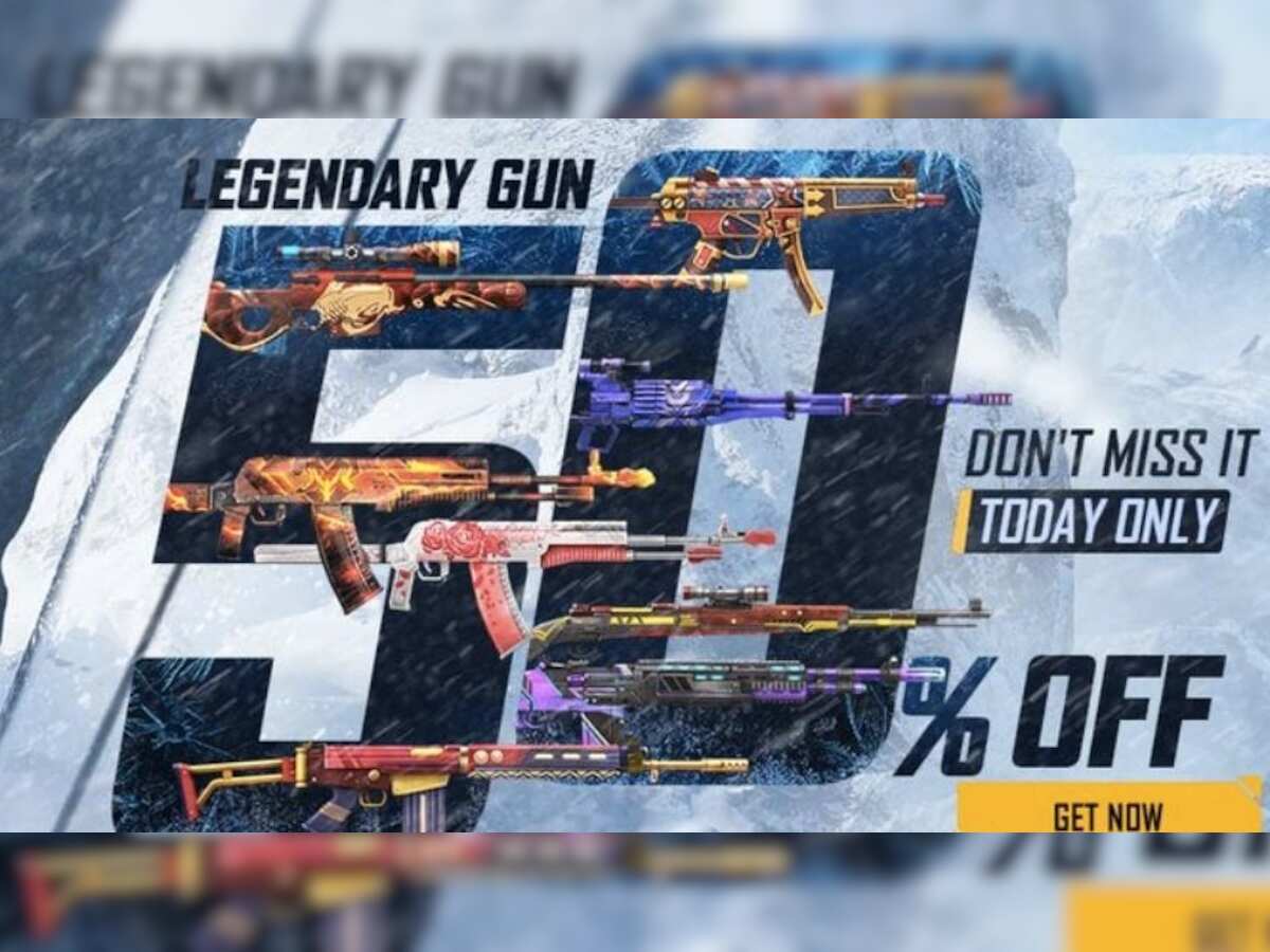 Garena Free Fire latest update: Get 50% discount on legendary gun skins ...
