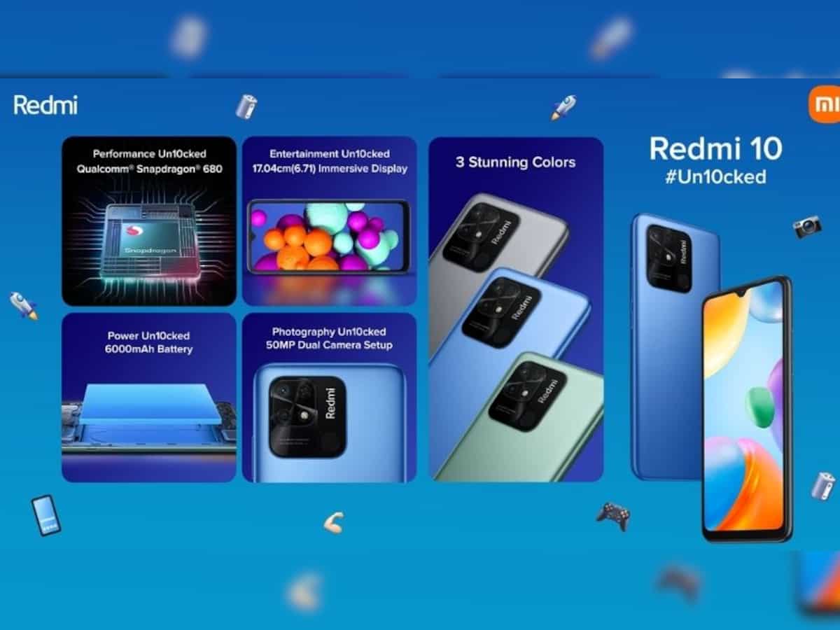 Redmi 10 price in India starts at Rs 10,999: Check offers, availability ...