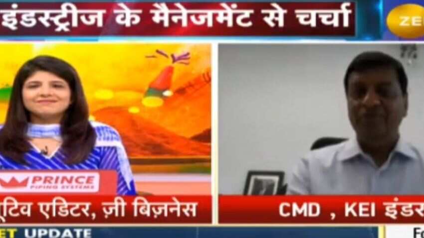 KEI Industries has lined up a CapEx of Rs 800 crore for the next four ...