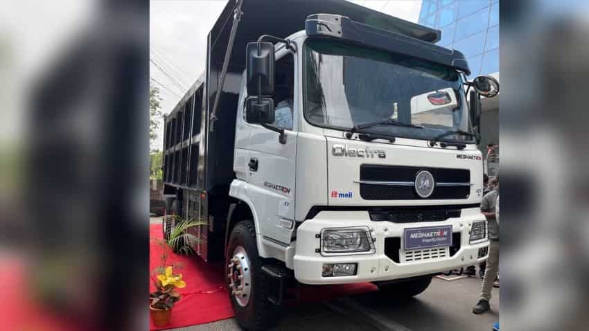 Olectra launches heavy-duty electric truck trials | Zee Business