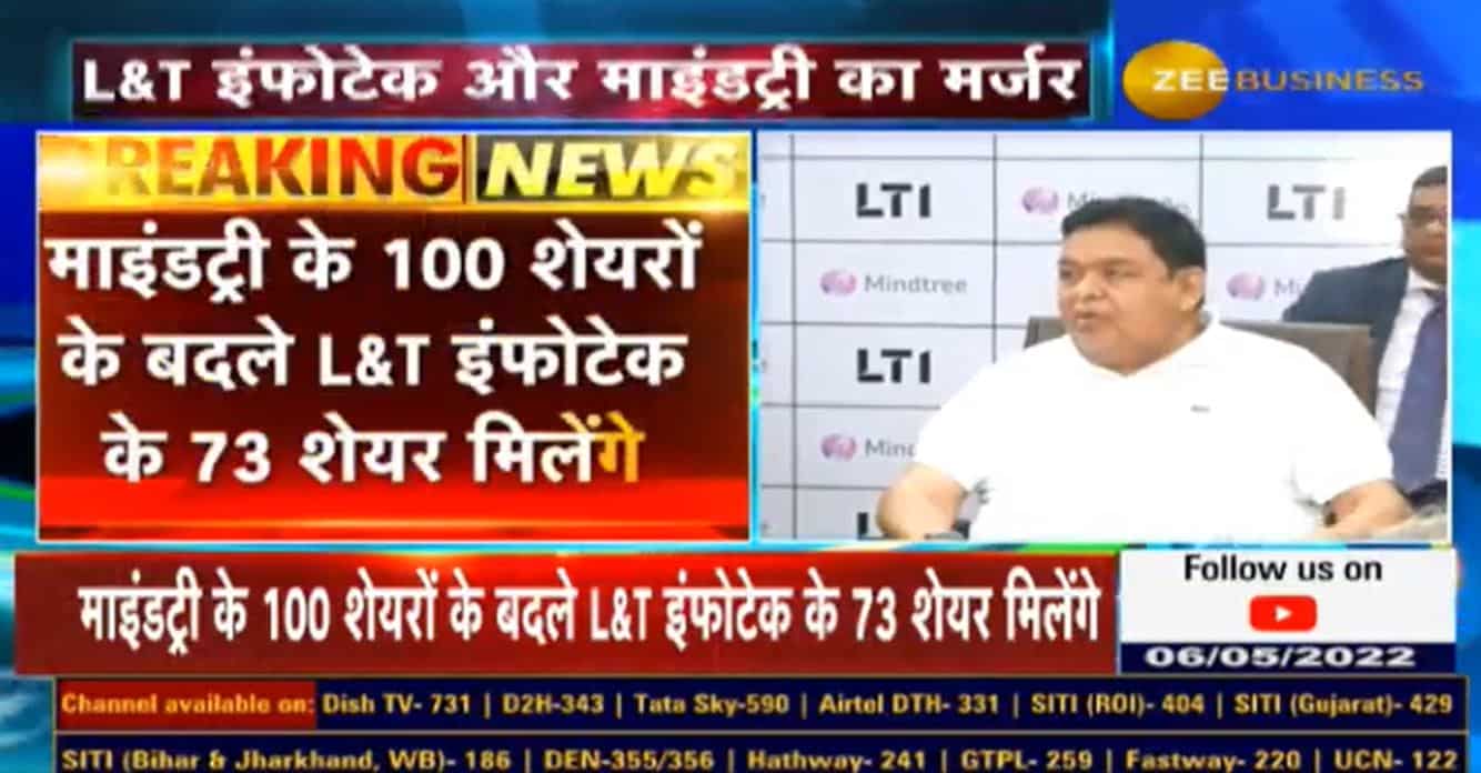 L&T Infotech, Mindtree announce mega-merger; new entity to be called ...