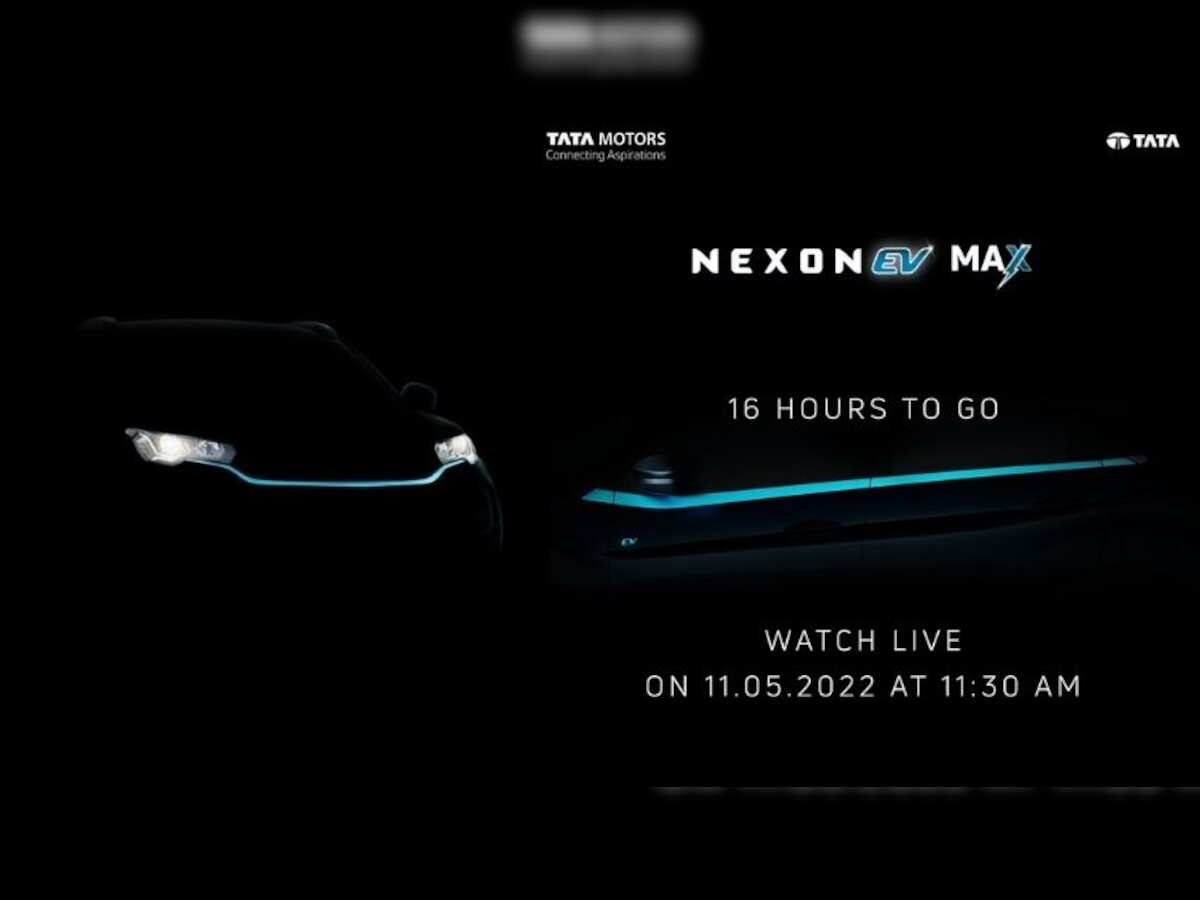 TATA Nexon EV Max: Tata to launch Nexon EV Max in India tomorrow; Check ...