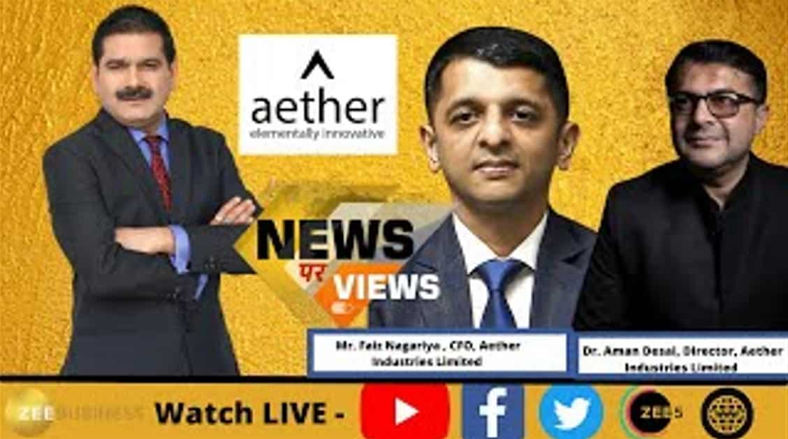 Aether Industries IPO: Anil Singhvi in Conversation With Management on ...