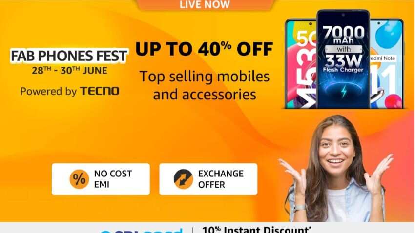 Amazon Fab Phones Fest: Up to 40% off on smartphones from Apple, Xiaomi ...