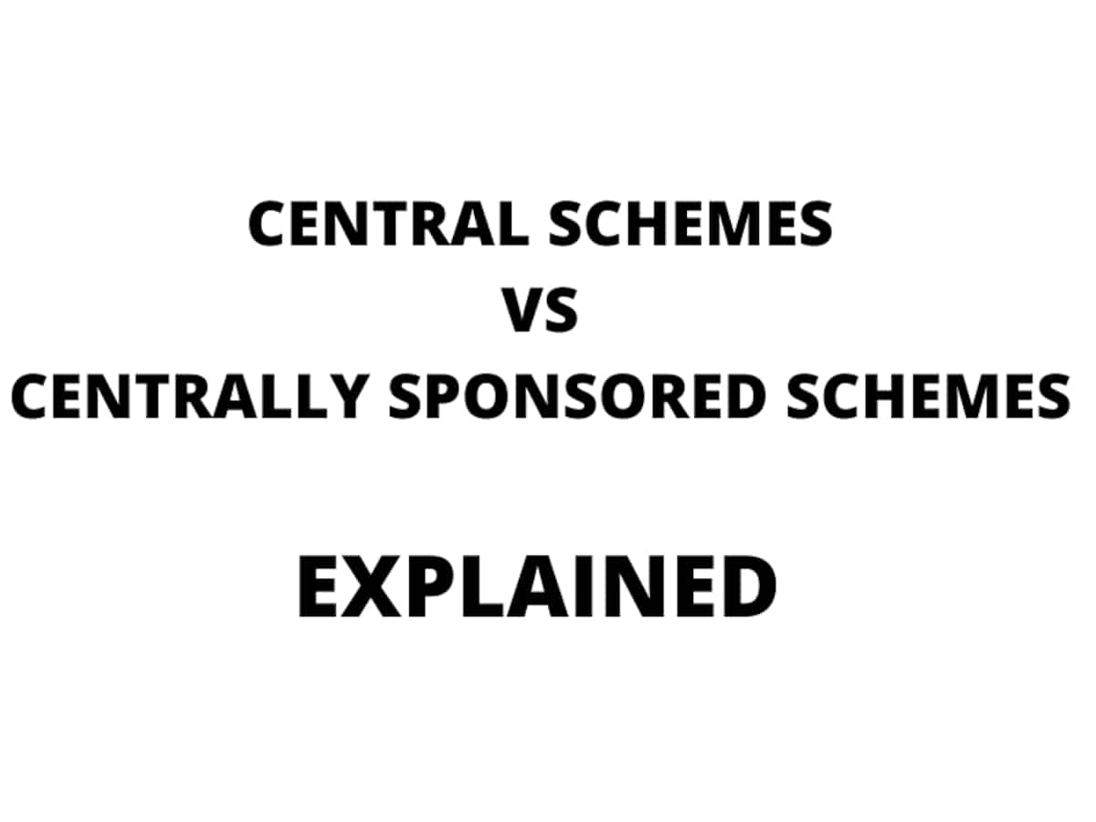 Central Schemes vs Centrally Sponsored Schemes - What are they? How do ...