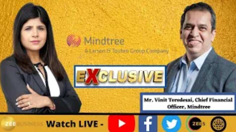 Mindtree FY23 Q1 Results: Chief Financial Officer, Vinit Teredesai In ...