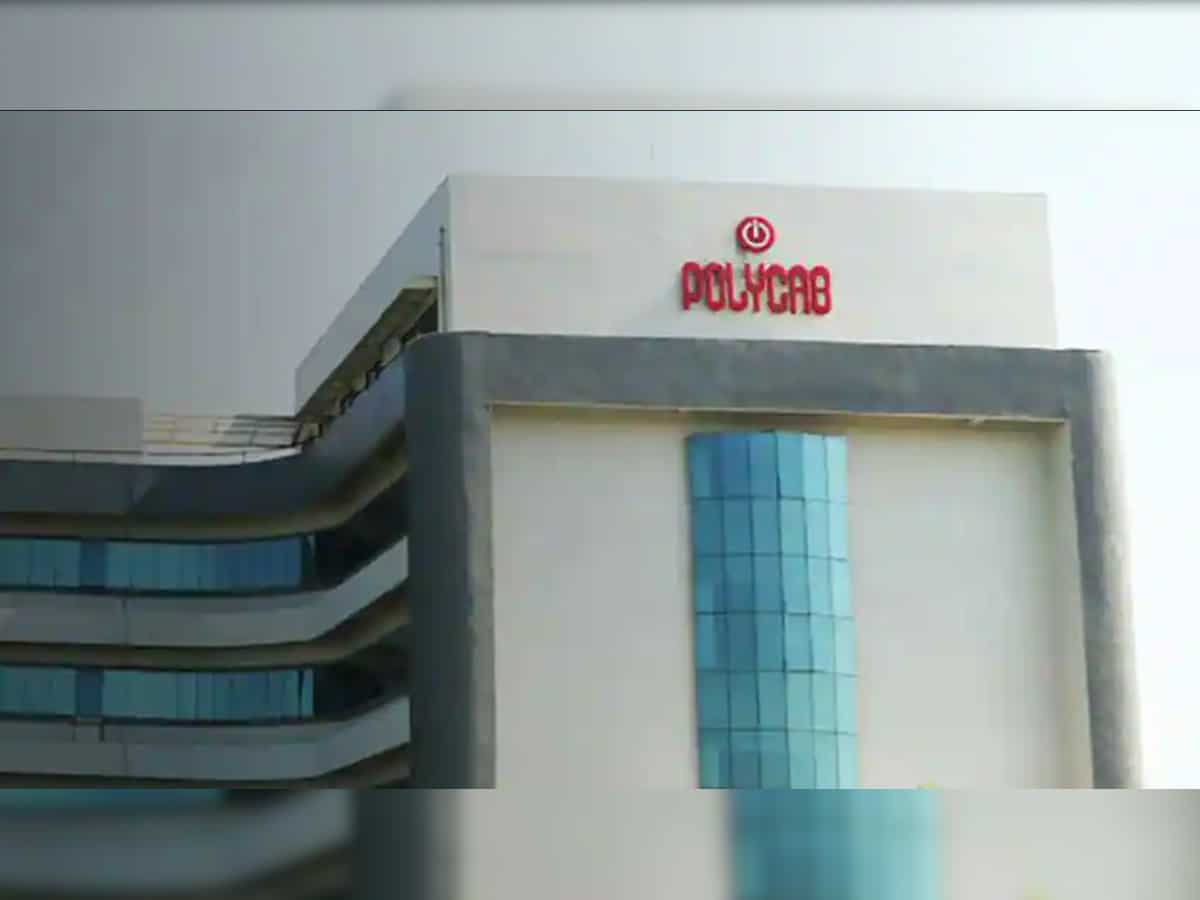 Polycab India Q1 result: Profit rises three-fold to Rs 222.54 crore; stock jumps 4% | Zee Business