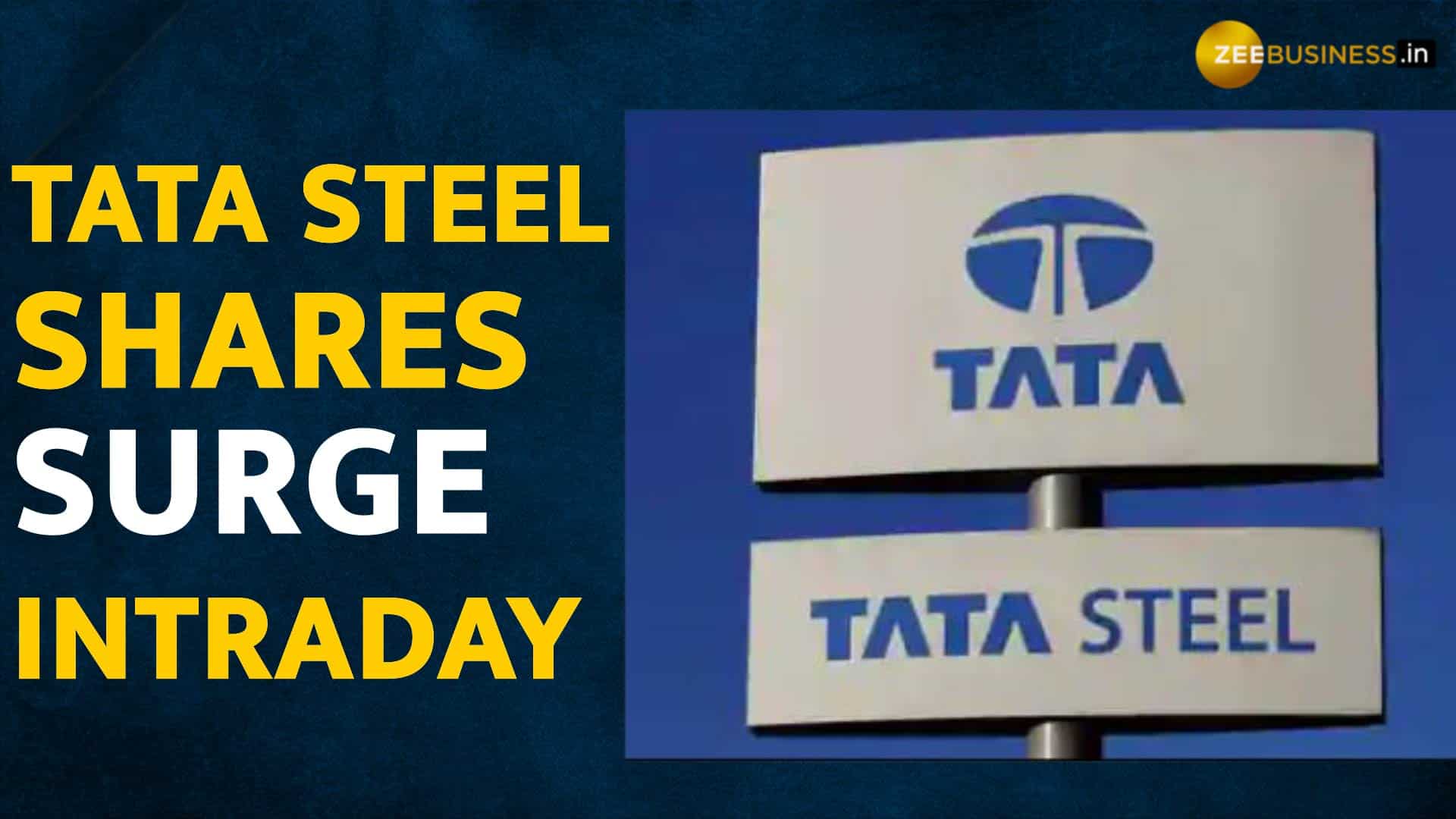 Tata Steel shares surge on these two key triggers - Check Details Here ...