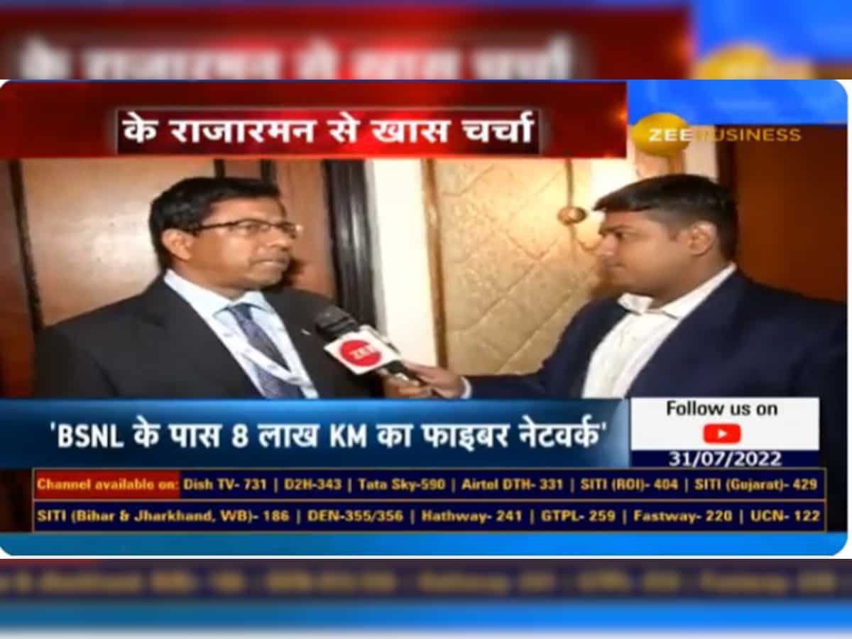 BSNL-BBNL Merger: In exclusive conversation with Zee Business, Telecom ...