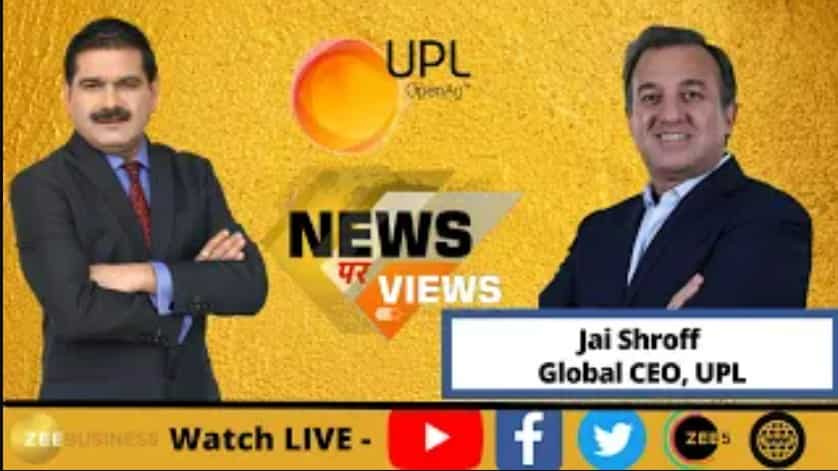 News Par Views: Anil Singhvi In Talk With Jai Shroff, Global CEO, UPL ...