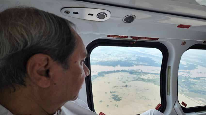 Odisha Floods Latest News Today: CM Naveen Patnaik makes aerial survey ...