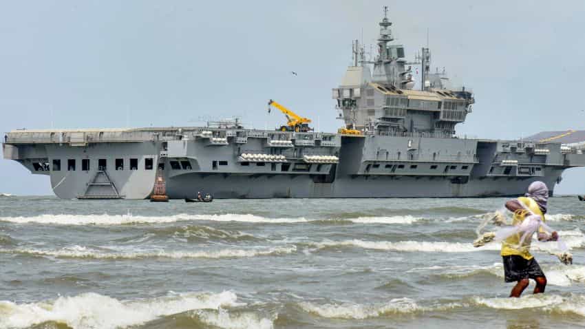 IAC Vikrant, India's first indigenously-built aircraft carrier, to be ...