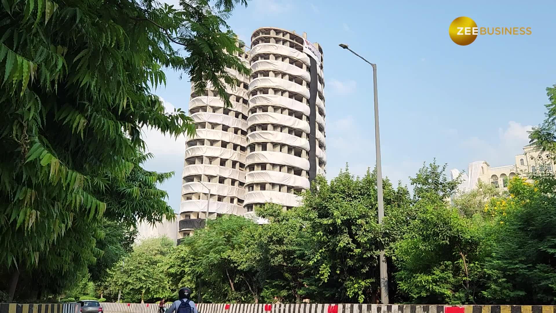 Noida Twin Towers: How the demolition of Supertech's Twin Tower is ...