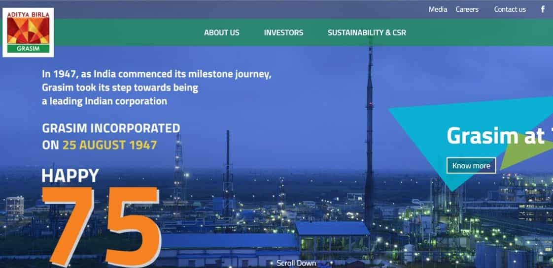 Grasim to invest Rs 3,117 crore on its existing businesses in FY23 ...