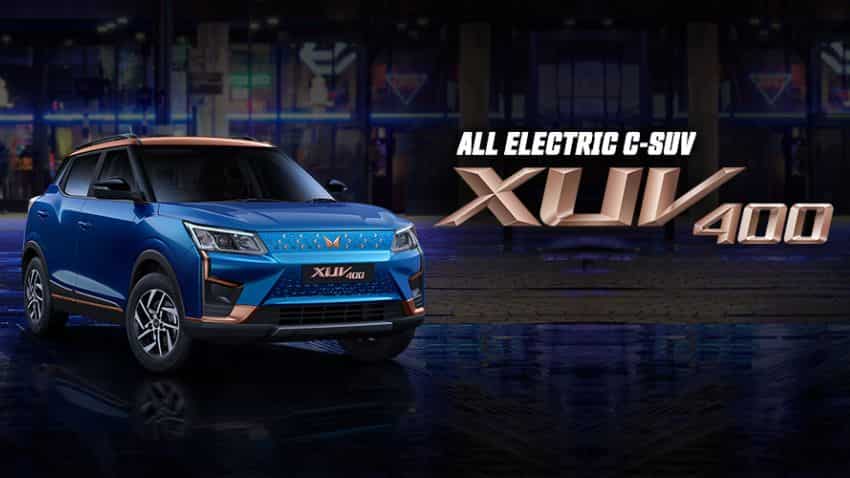 Mahindra XUV 400 EV unveiled in India: Check features, range, battery ...