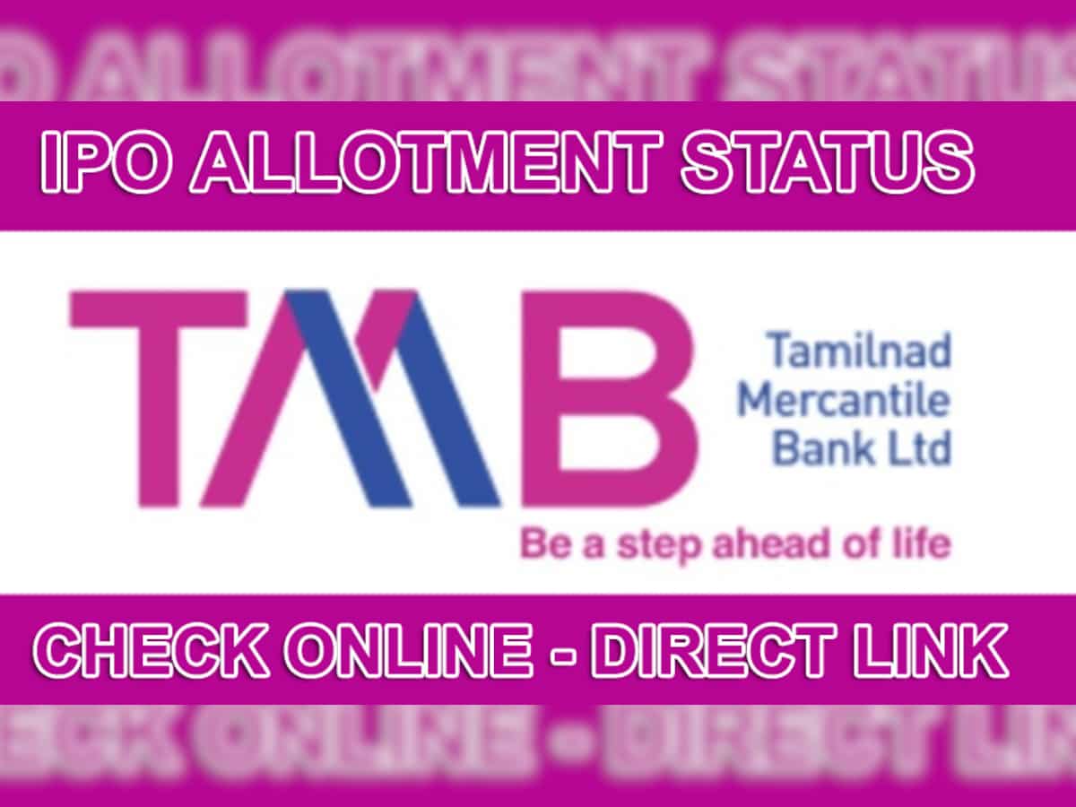 Tamilnad Mercantile Bank IPO allotment date, status check online on ...