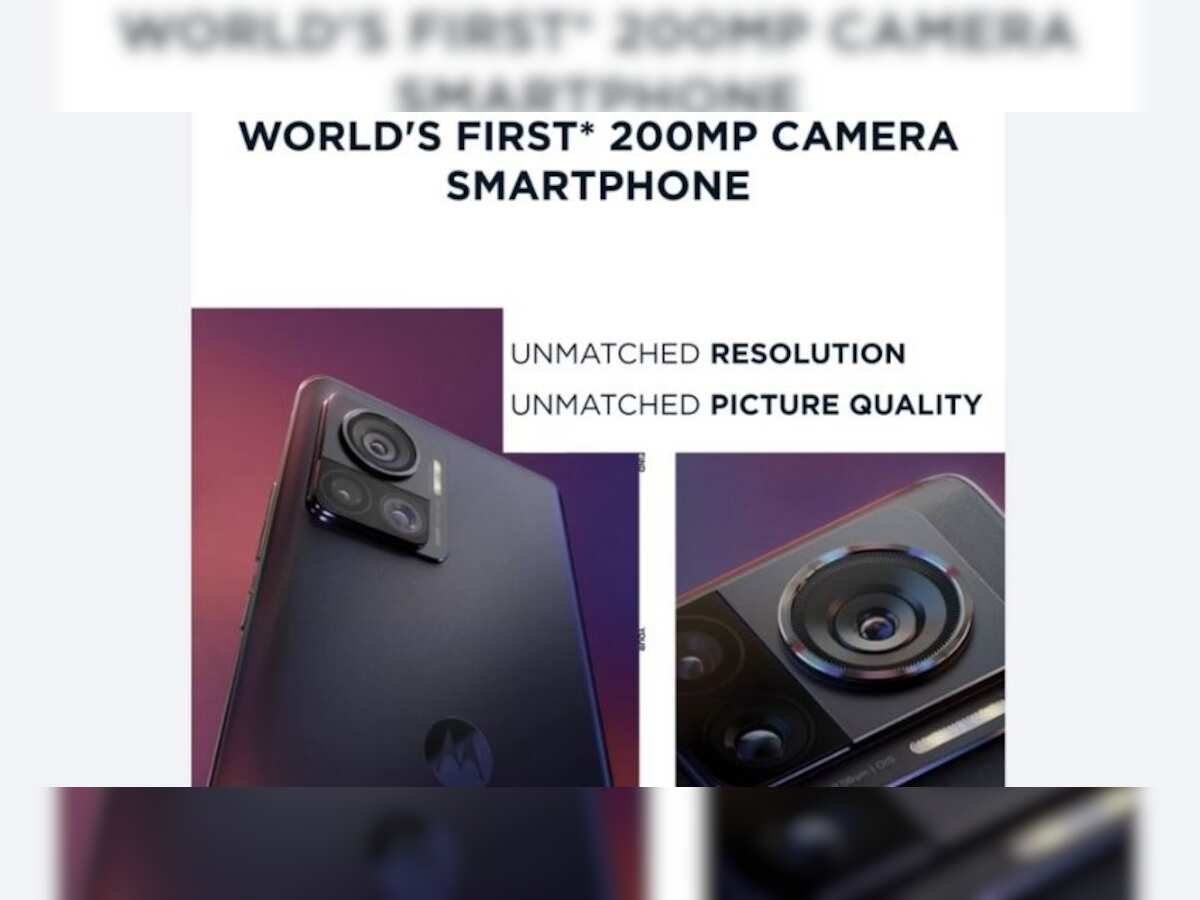 Motorola Edge 30 Ultra with 200MP main camera, 60MP front camera ...