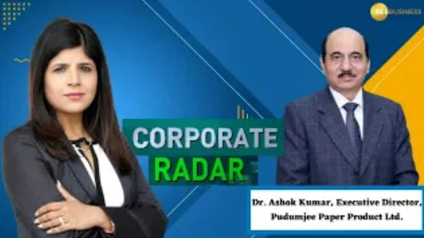 Corporate Radar: Dr. Ashok Kumar, Executive Director, Pudumjee Paper ...