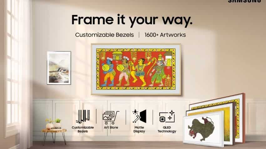 Samsung The Frame smart TVs launched in India; price starts at Rs ...