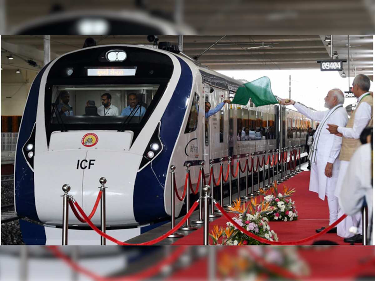 Indian Railways Vande Bharat Express Train Number 20901, 20902 from Gandhinagar to Mumbai ...