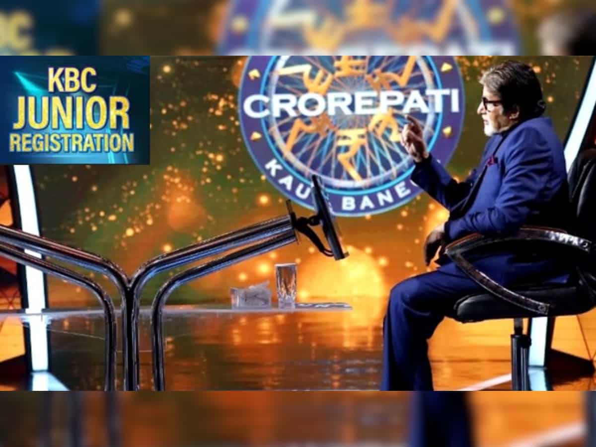 KBC Junior 2022 Registration: Check date, minimum age and steps to register online via Sony LIV ...