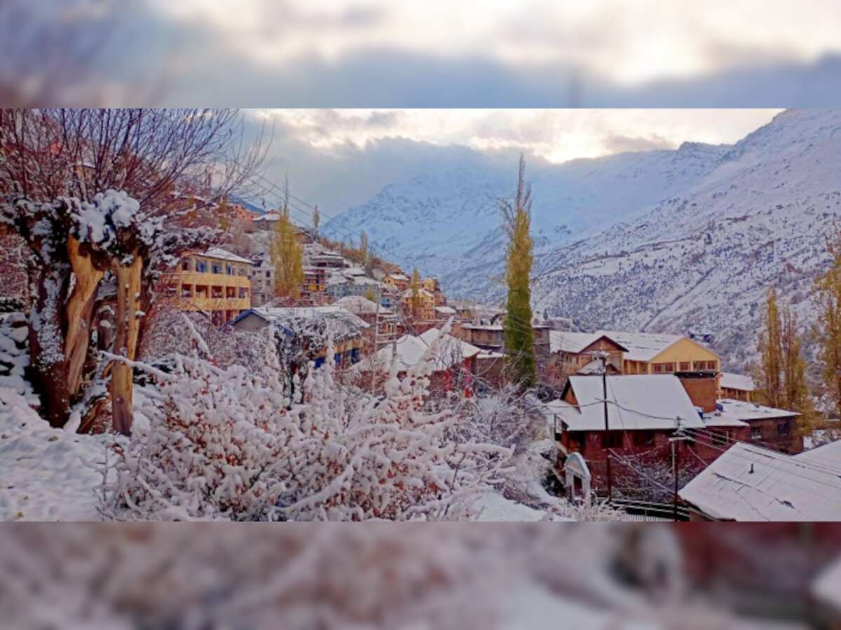 Snowfall in Himachal Pradesh: High-altitude areas receive snowfall, rain at isolated places ...