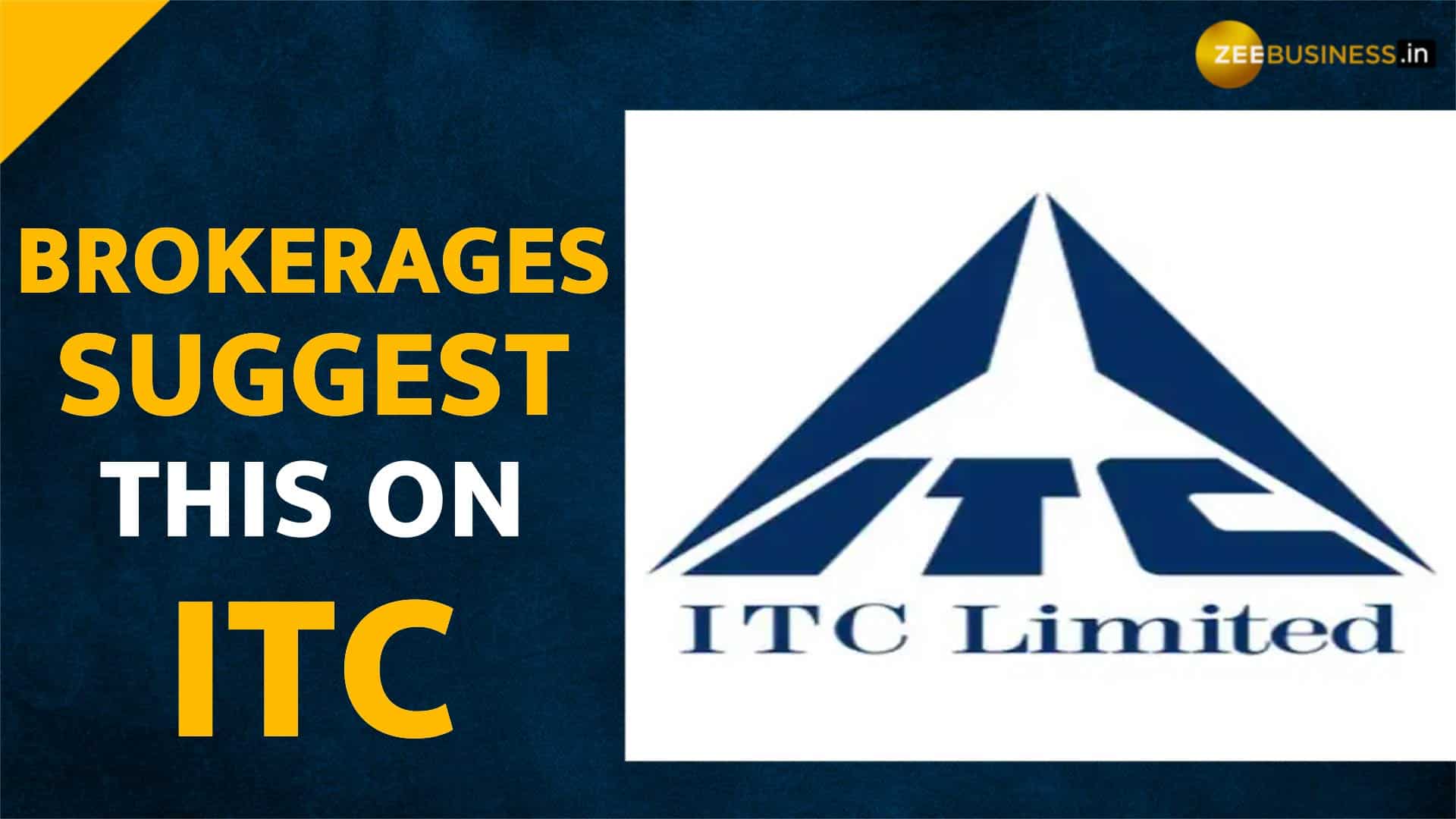ITC share price: Brokerages suggest THIS--Check Targets Here | Zee Business
