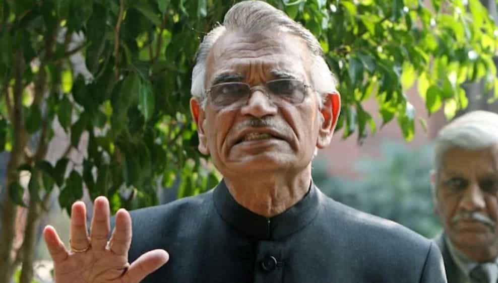 Shivraj Patil Controversy: Congress Leader Shivraj Patil Draws Link ...