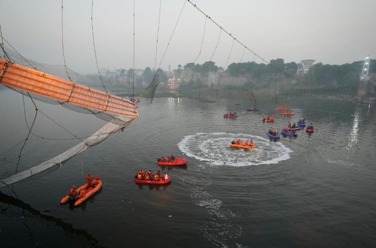 Morbi Bridge Collapse: Over 3 lakh people dead in 10 years due to ...