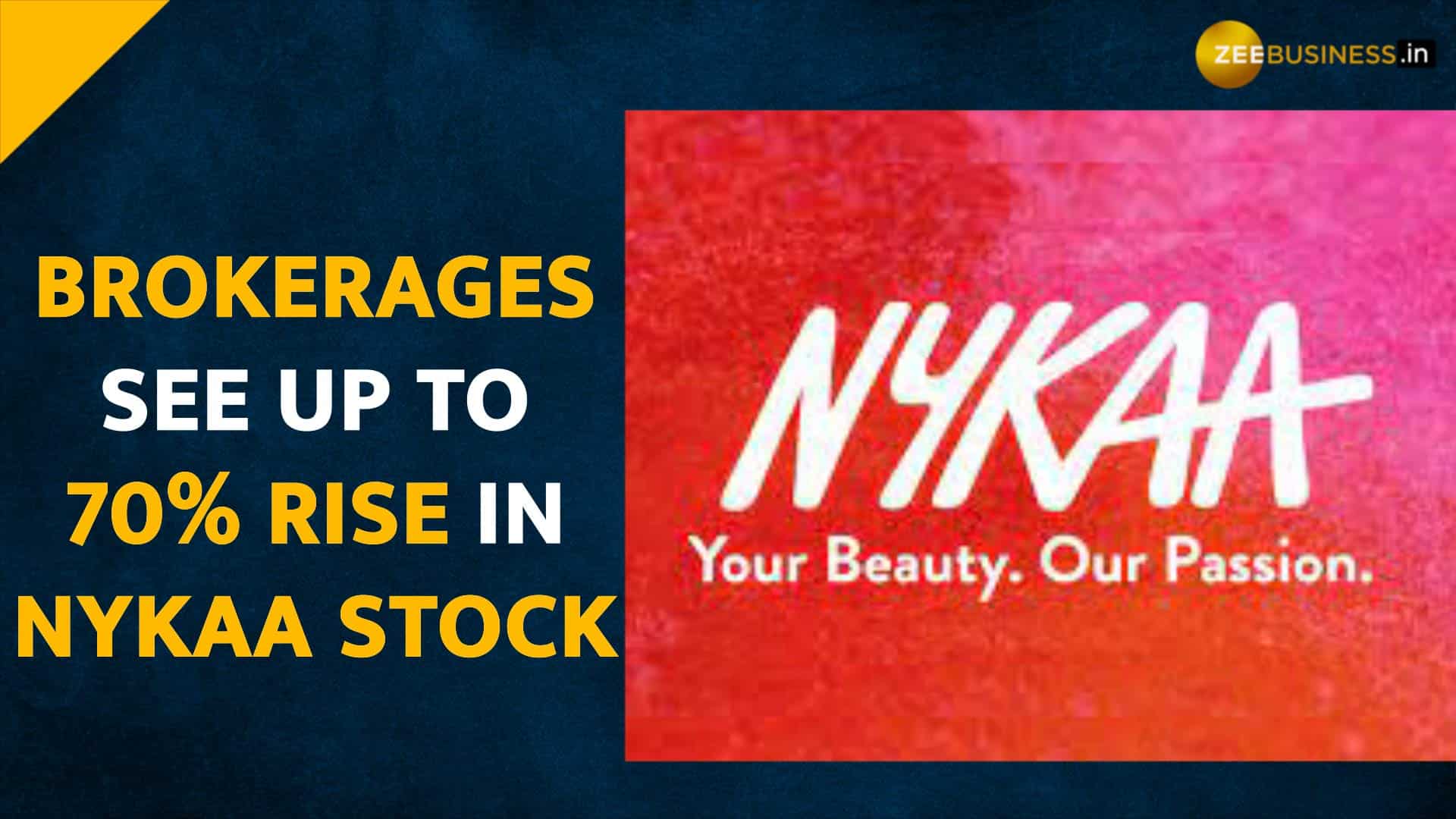Brokerages see up to 70% rise in Nykaa stock after three-fold jump in ...