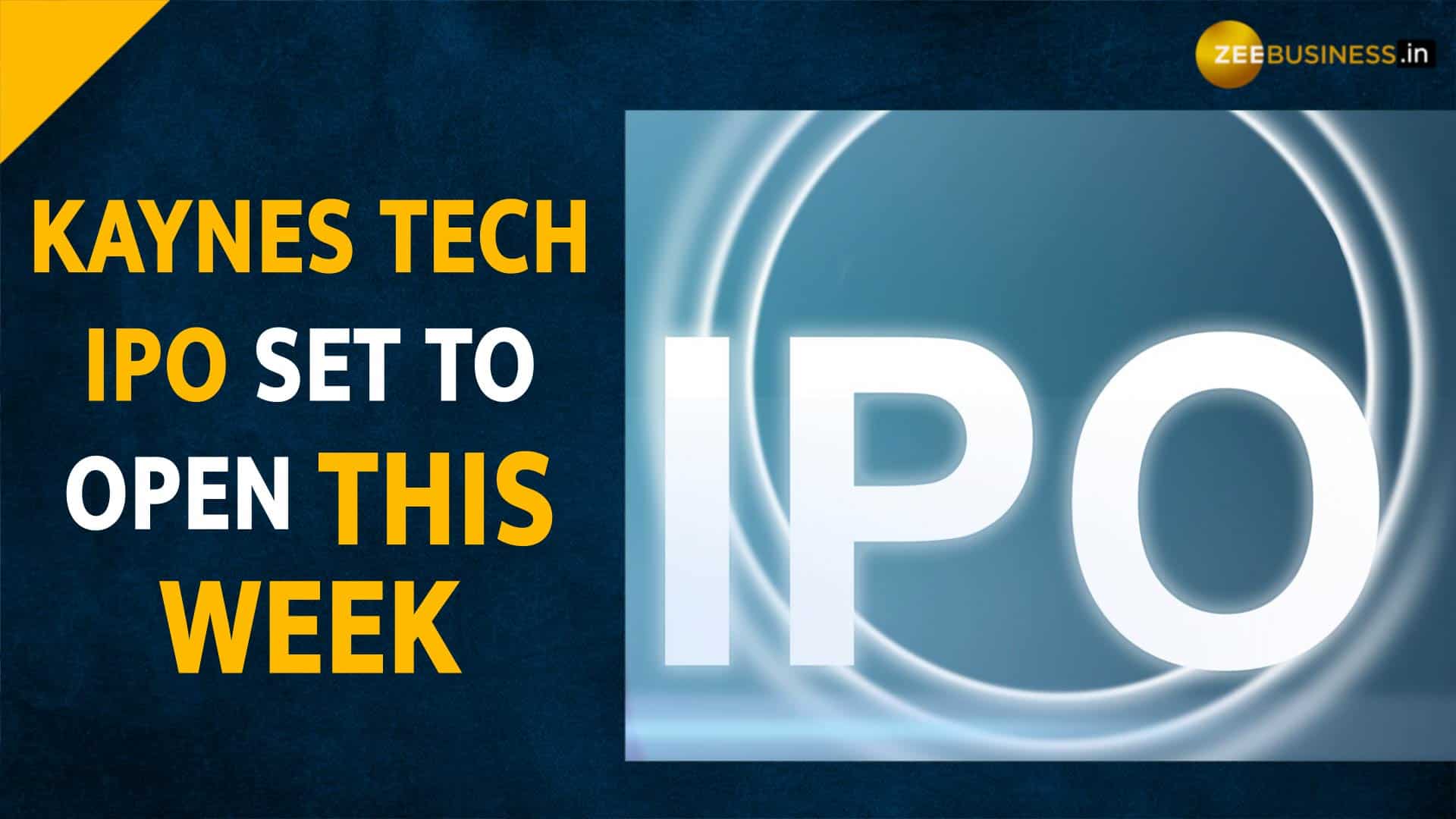 Kaynes Tech IPO subscription to open on November 10, key things to know