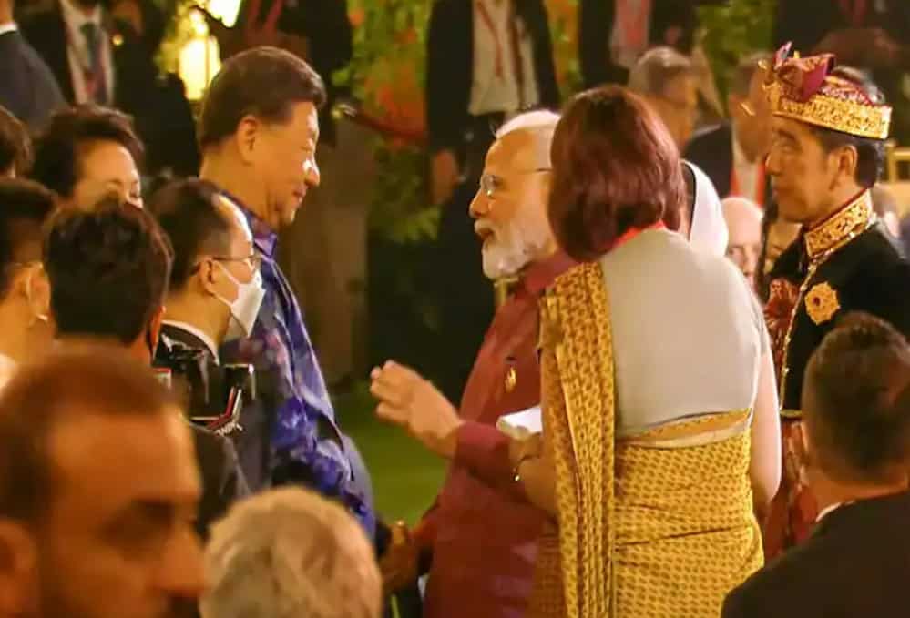 G20 Summit: PM Modi Meets Chinese President Xi Jinping At G20 Dinner In Indonesia | Zee Business