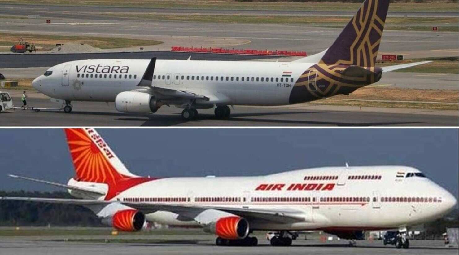 Tata Sons & Singapore Airlines Agree To Merge Vistara Into Air India By March 2024; 25.1% Stake ...