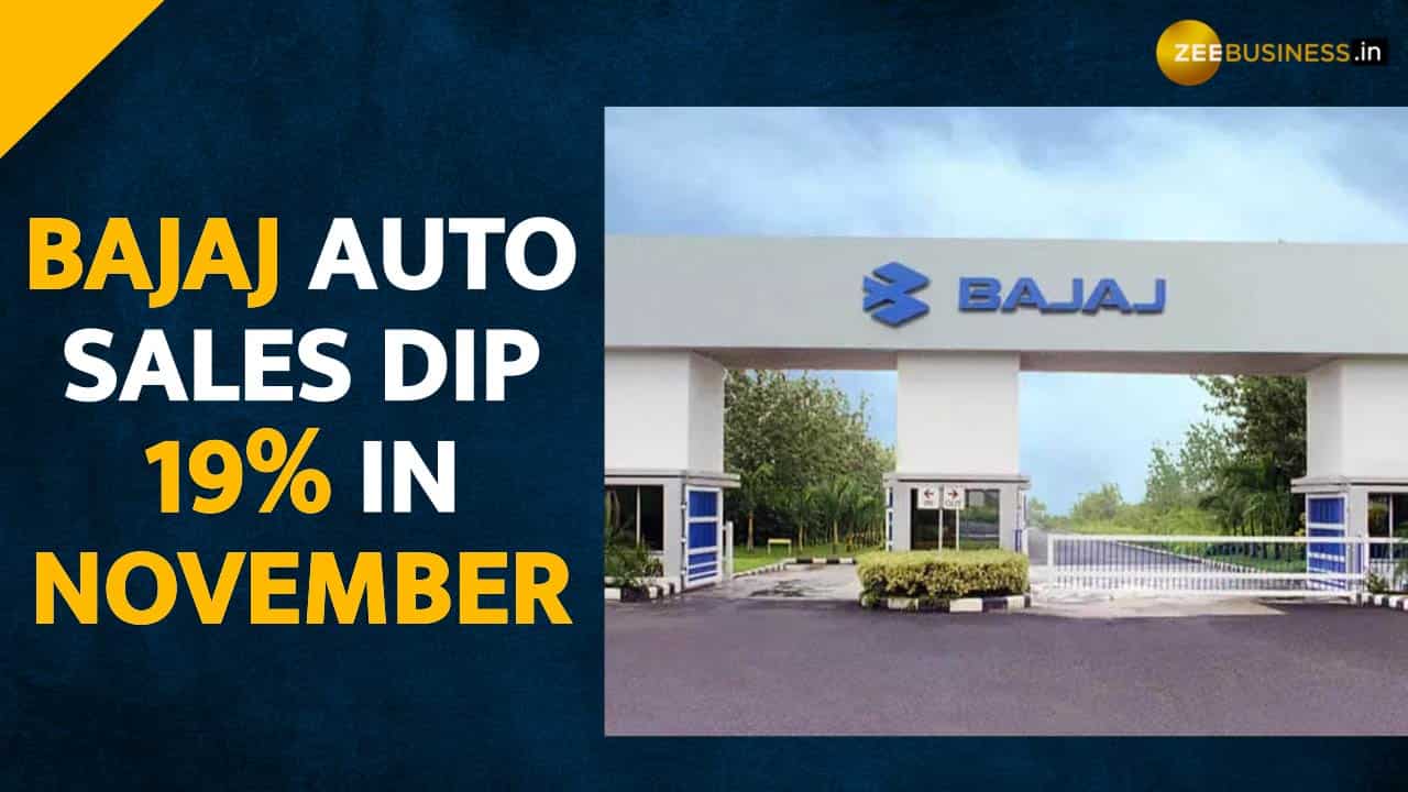 Bajaj Auto Shares plunge more than 4% intraday as sales dip 19% in ...